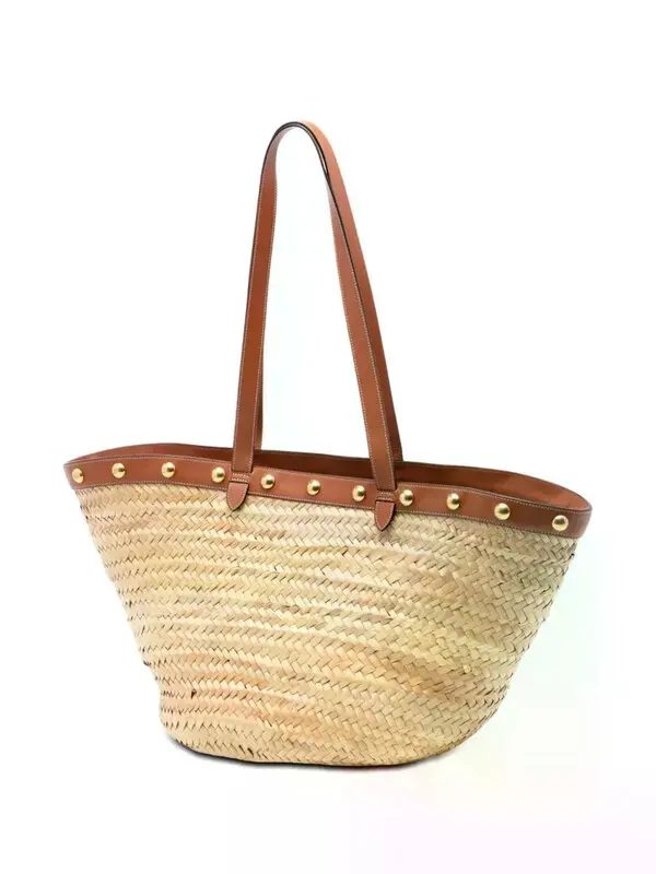 Celine Large Raffia Panier Tote Bag