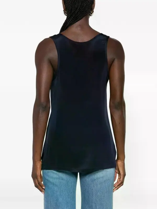 Max Mara Silk Top - Blue