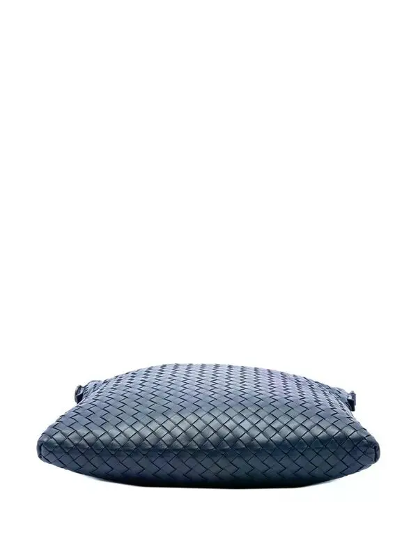 Bottega Veneta Nappa Intrecciato Vn Crossbody Bag - Blue