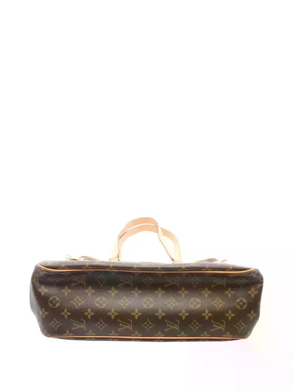 LOUIS VUITTON Monogram Batignolles Horizontal Tote Bag - Brown