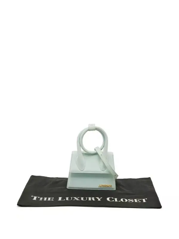 Jacquemus Le Chiquito Noeud Top-handle Mini Bag - Blue