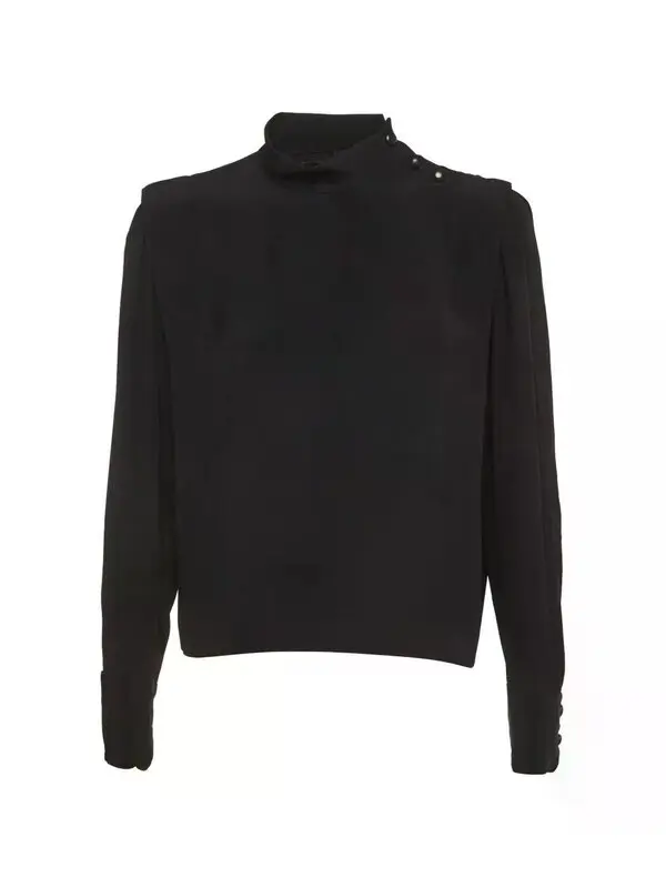 Isabel Marant Étoile Button-shoulder Crepe Top