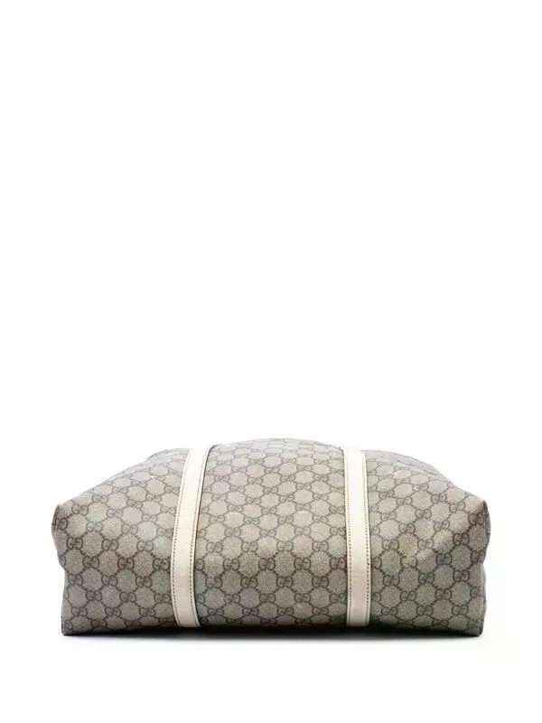 Gucci Gg Supreme Joy Vertical Tote Bag - White
