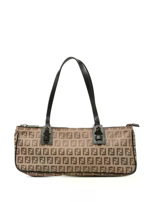 Fendi Zucchino Canvas Handbag