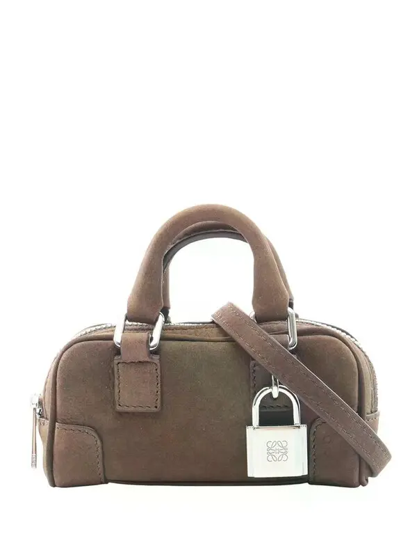 Loewe Nano Amazona Satchel - Grey