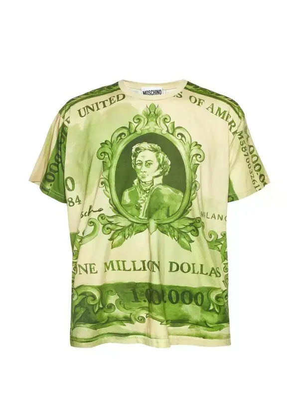 Moschino Dollar-print T-shirt