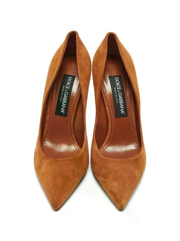 Dolce & Gabbana Dg Plaque Stiletto Pumps