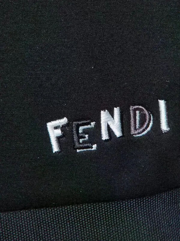 Fendi Bag Bugs Knit Bomber Jacket