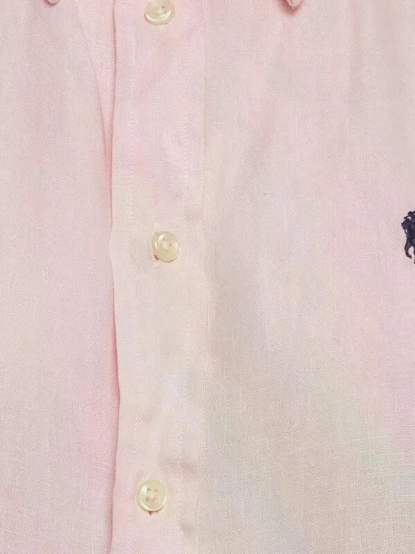 Ralph Lauren Embroidered Logo Short-sleeve Shirt
