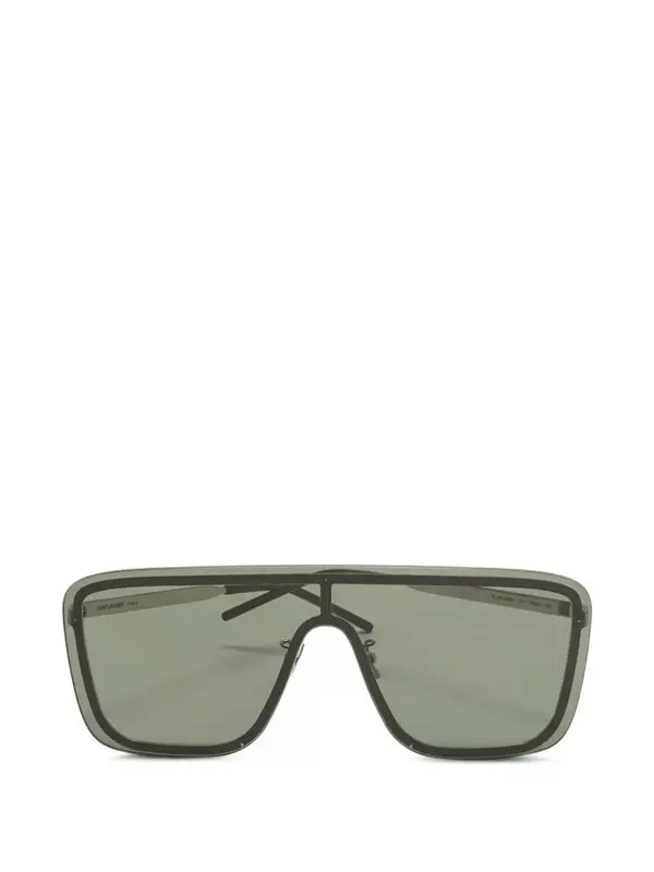 Saint Laurent Sl364 Mask Shield Sunglasses - Grey