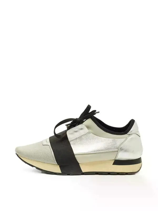 Balenciaga Race Runner Sneakers - Silver