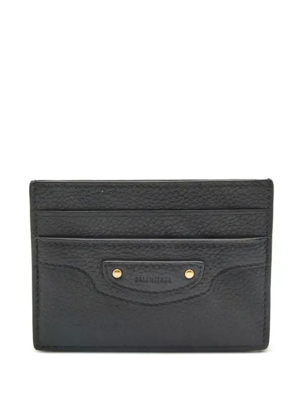 Balenciaga Neo Classic Card Holder - Black