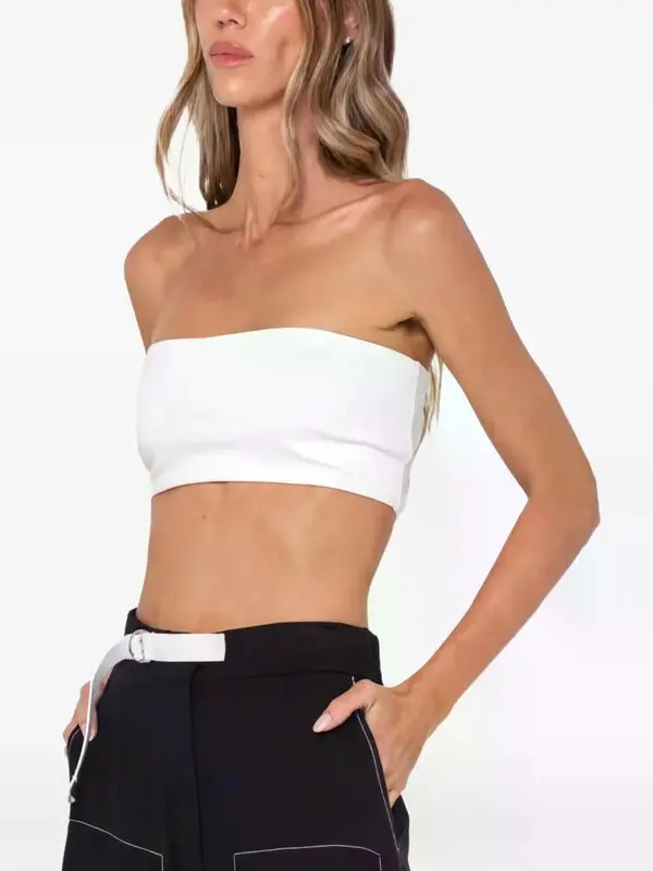 JBQ Ribbed Bandeau Top