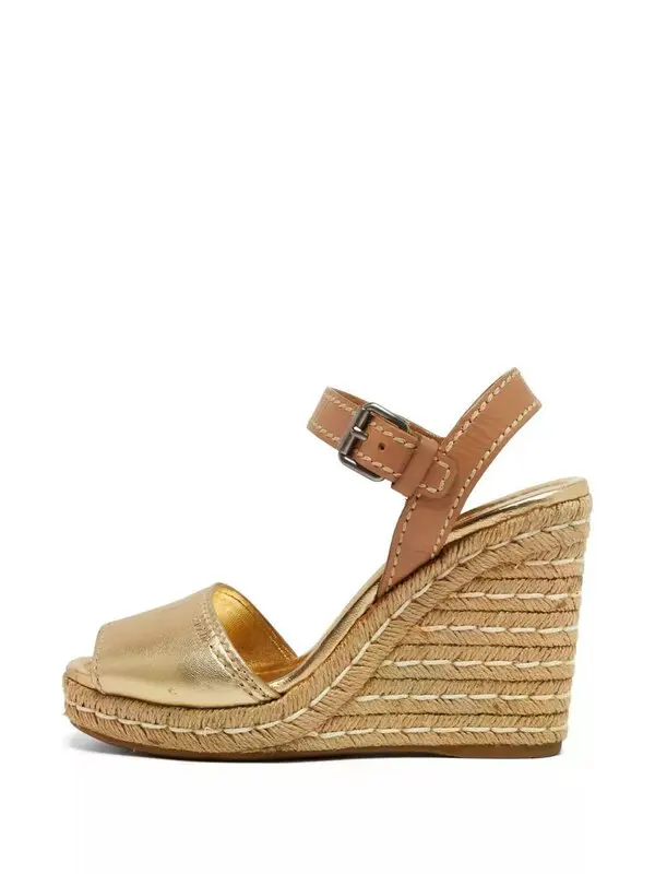 Prada Ankle-strap Heeled Espadrilles