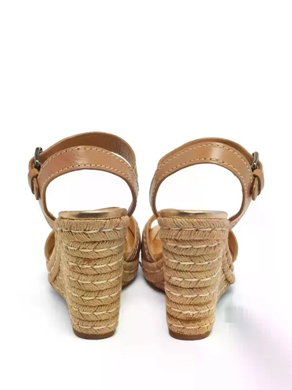Prada Ankle-strap Heeled Espadrilles