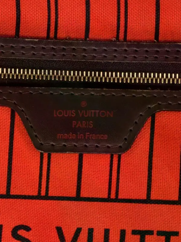 LOUIS VUITTON Neverfull Nm Damier Mm Tote Bag - Brown