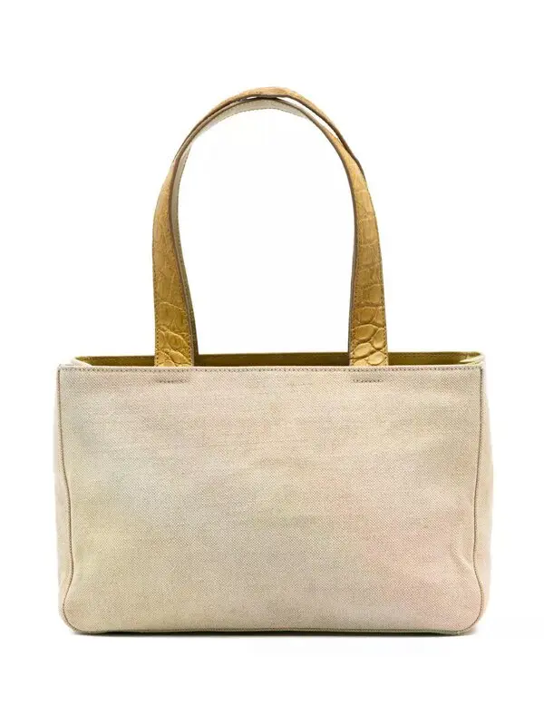 Prada Canvas Tote Bag