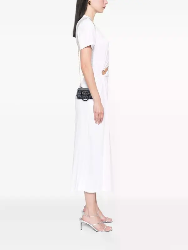 Loewe Nano Anagram Canvas Amazona Satchel