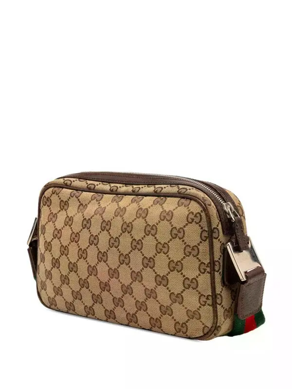 Gucci Gg Canvas Web Pop Shoulder Bag