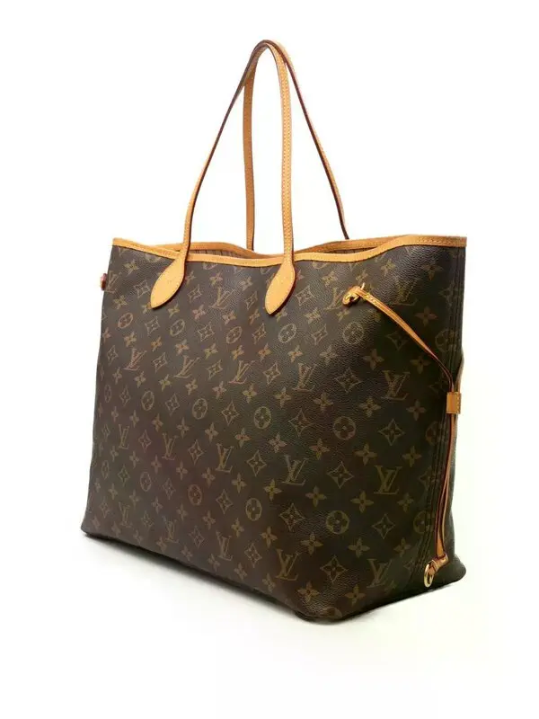 LOUIS VUITTON Monogram Neverfull Gm Tote Bag - Brown