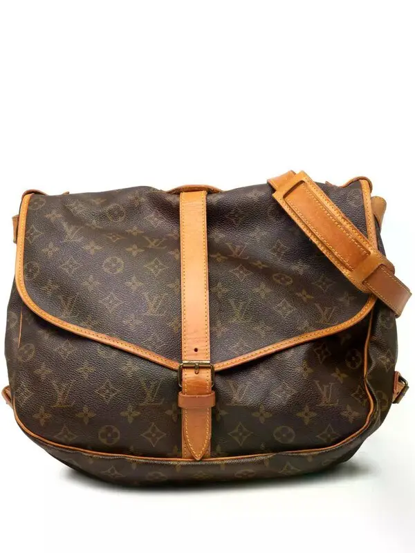 LOUIS VUITTON Monogram Saumur 35 Crossbody Bag
