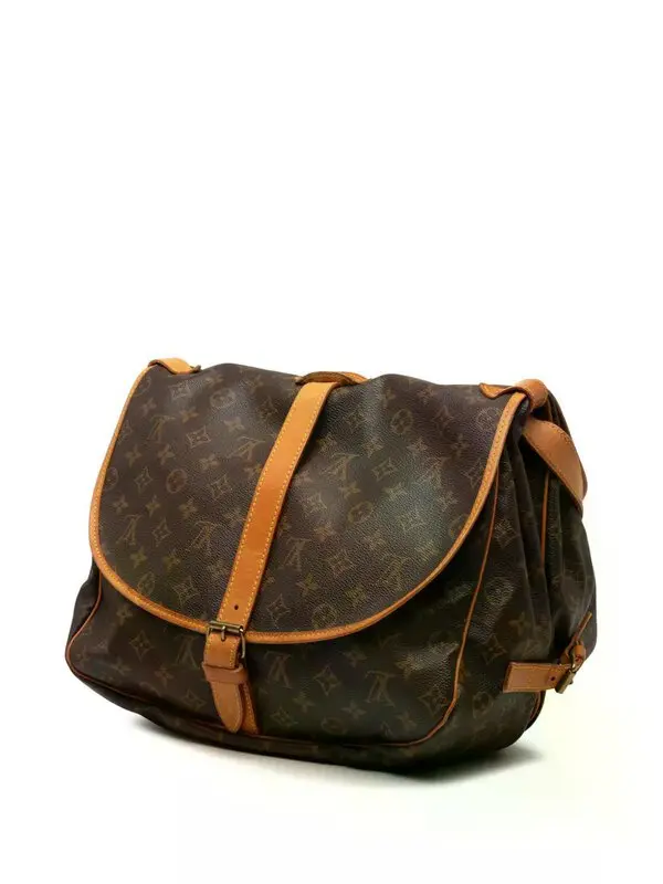 LOUIS VUITTON Monogram Saumur 35 Crossbody Bag
