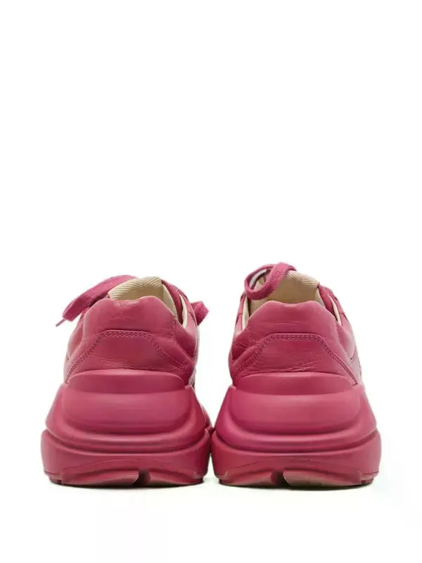 Gucci Rhyton Logo-print Leather Sneakers