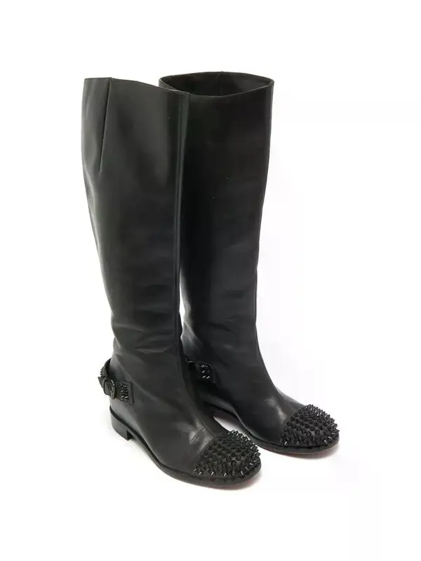 CHRISTIAN LOUBOUTIN Egoutina Knee Boots