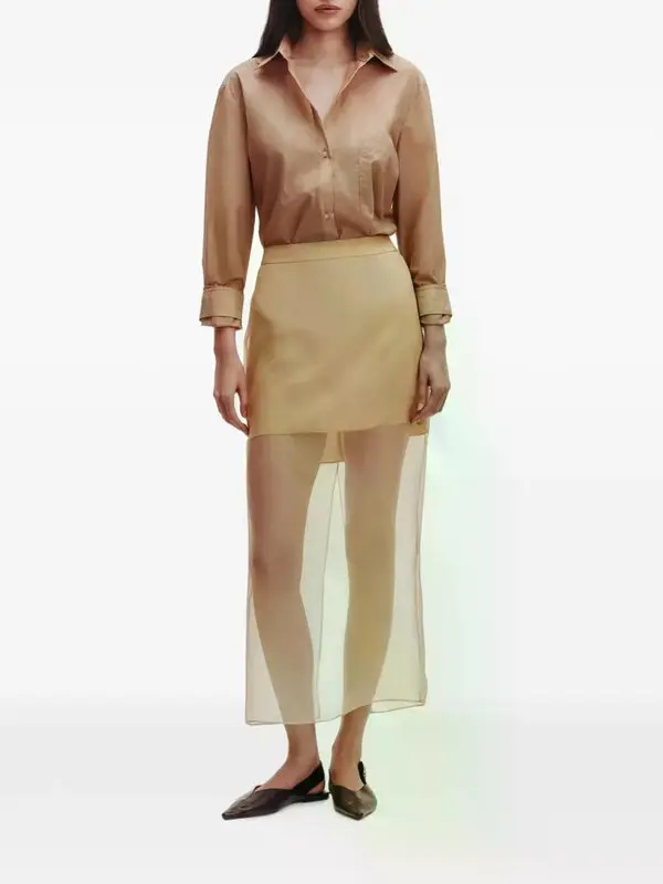 TWP Sheer Button-up Shirt