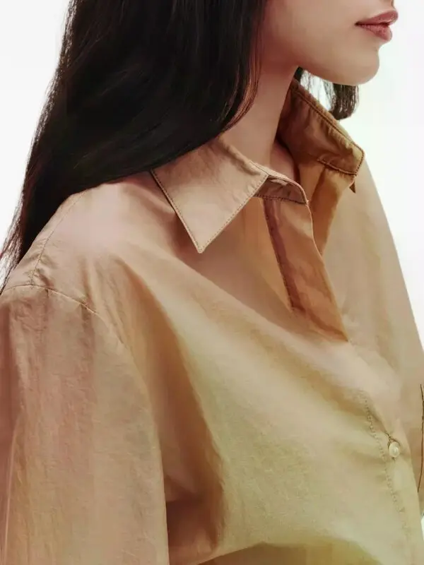 TWP Sheer Button-up Shirt