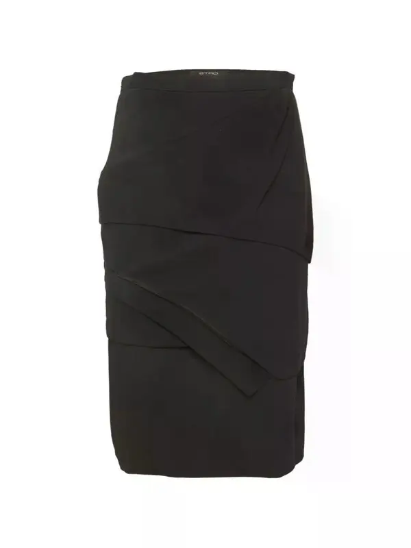 Etro Layered Pencil Skirt