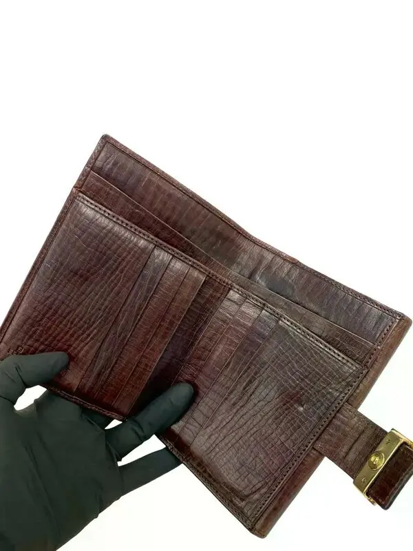 Fendi 2000-2010 Zucchino Canvas Bifold Wallet Small Wallets - Neutrals