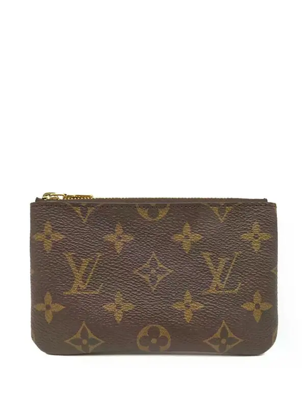 LOUIS VUITTON Monogram Pochette Cles Coin Pouch