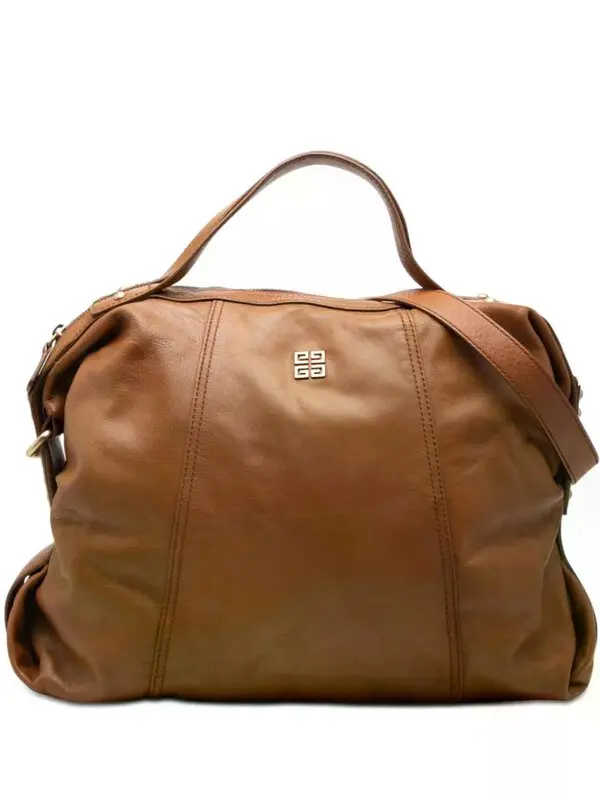 Givenchy Leather 4g Logo Satchel
