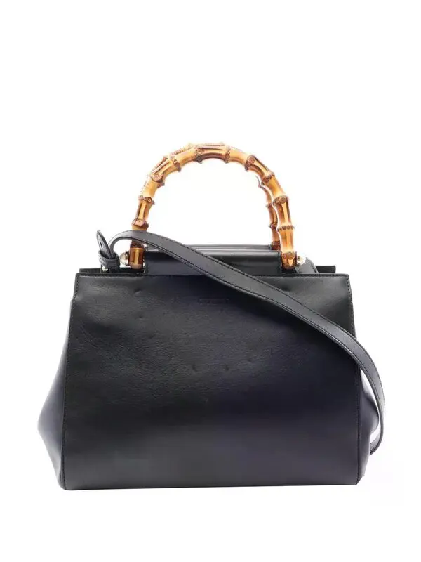 Gucci Small Leather Nymphaea Satchel