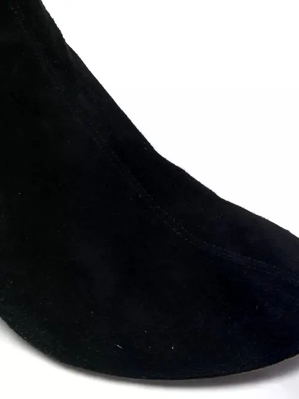 CHRISTIAN LOUBOUTIN Fringe Wedge Boots