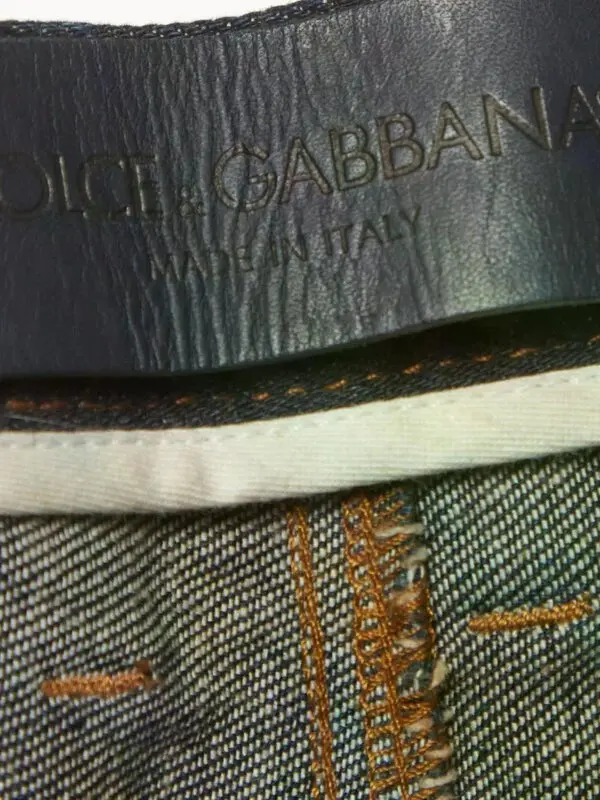 Dolce & Gabbana Distressed Denim Shorts