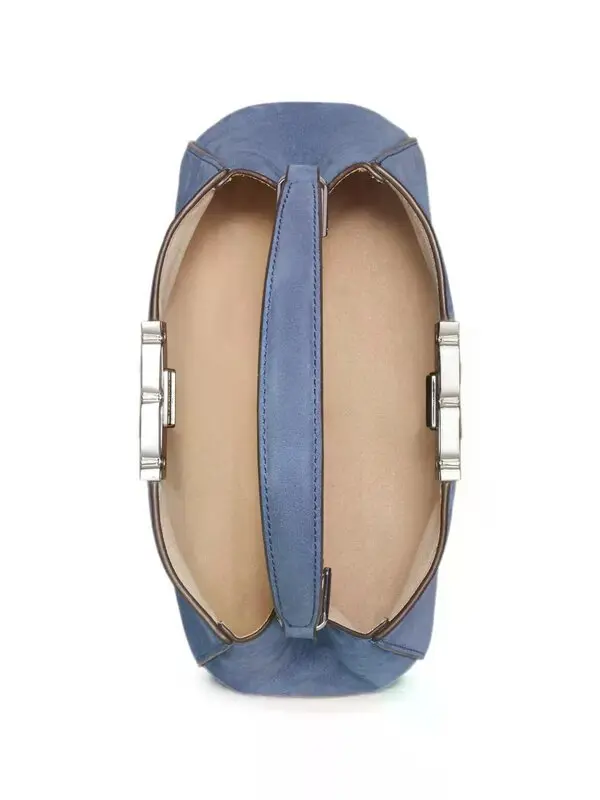 Tory Burch Eleanor Nubuck Mini Satchel - Blue