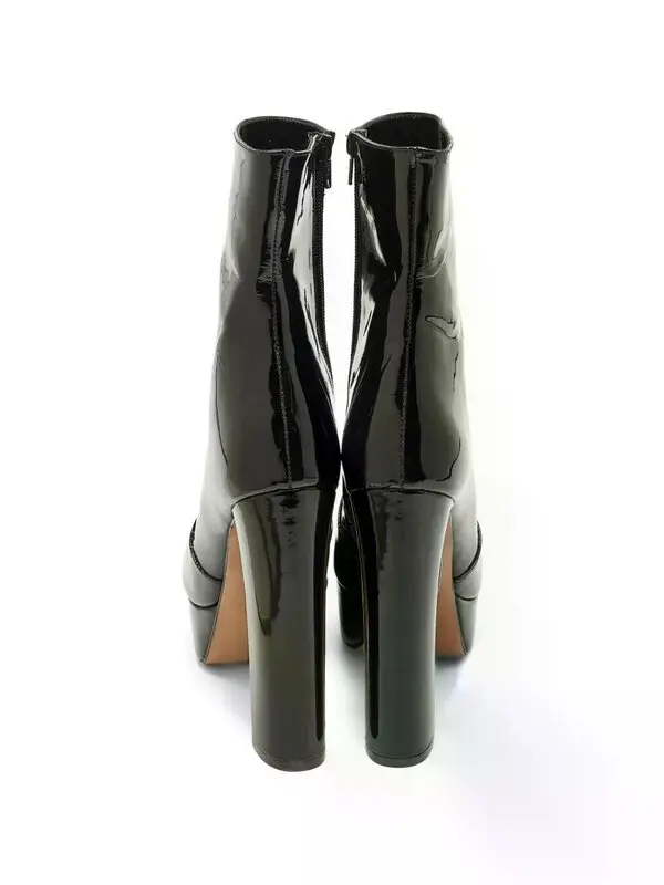 ANDREA WAZEN Leather Ankle Boots