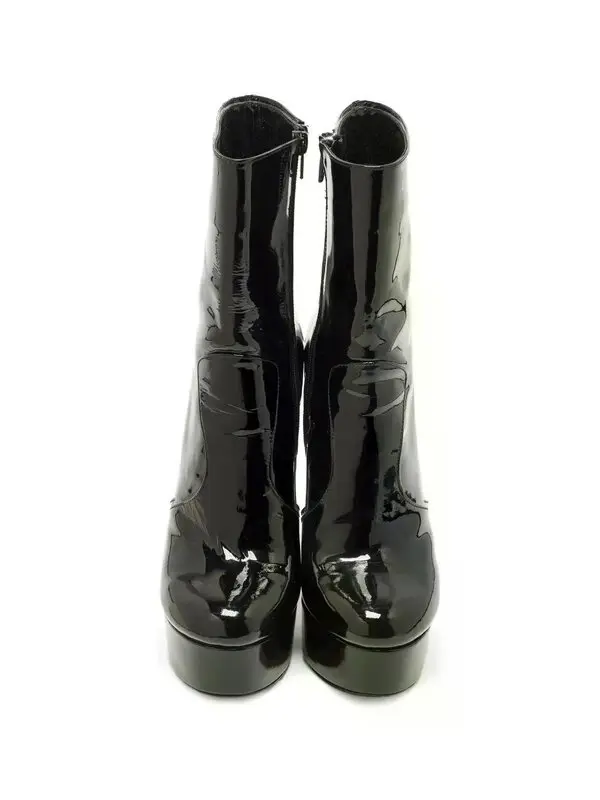 ANDREA WAZEN Leather Ankle Boots