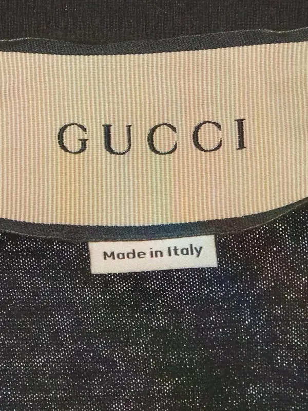Gucci Wool Logo Intarsia Sweater