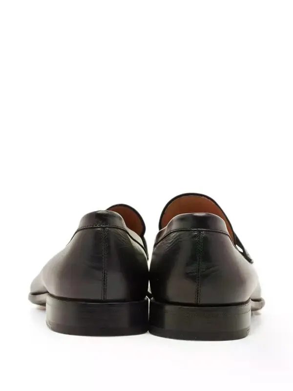 LOUIS VUITTON Leather Penny Loafers