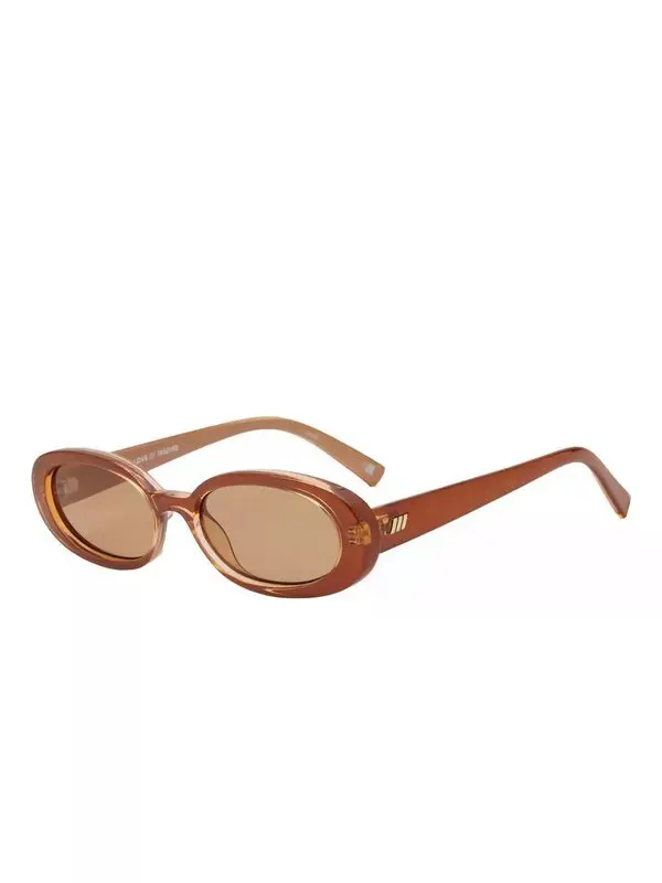 Le Specs Outta Love Sunglasses - Brown