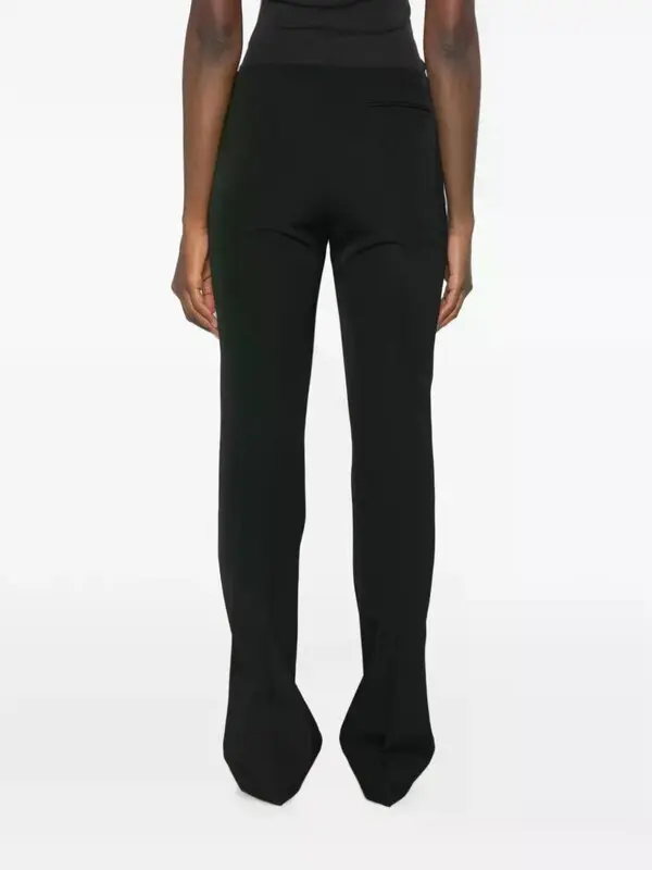 THE ROW Fabien Pressed-crease Trousers