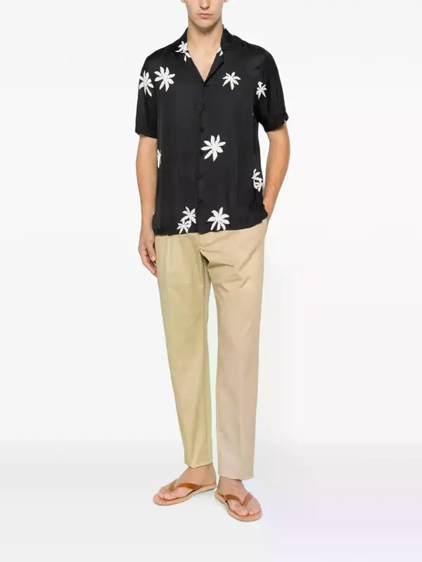 Tagliatore Pleated Straight-leg Trousers