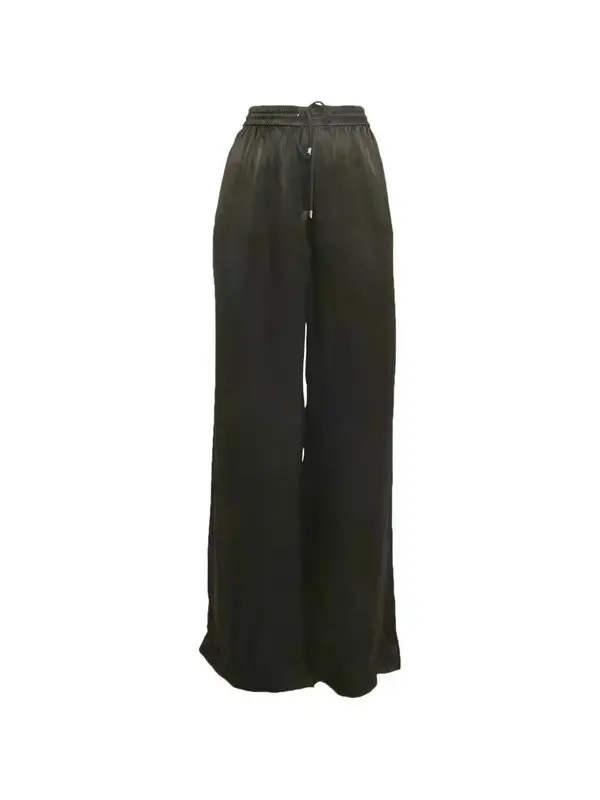 BOSS Satin Wide-leg Trousers With Drawstring Waist