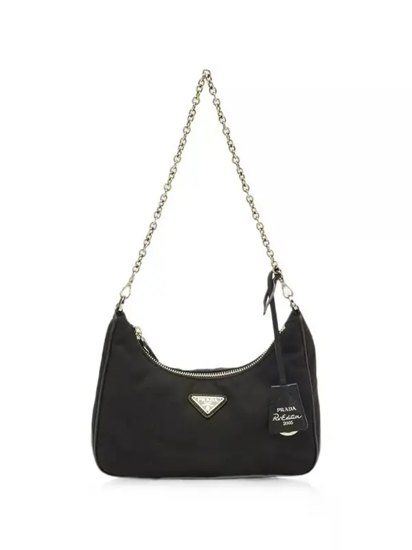 Prada Re-edition 2005 Shoulder Bag - Black