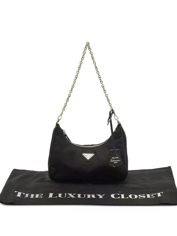 Prada Re-edition 2005 Shoulder Bag - Black