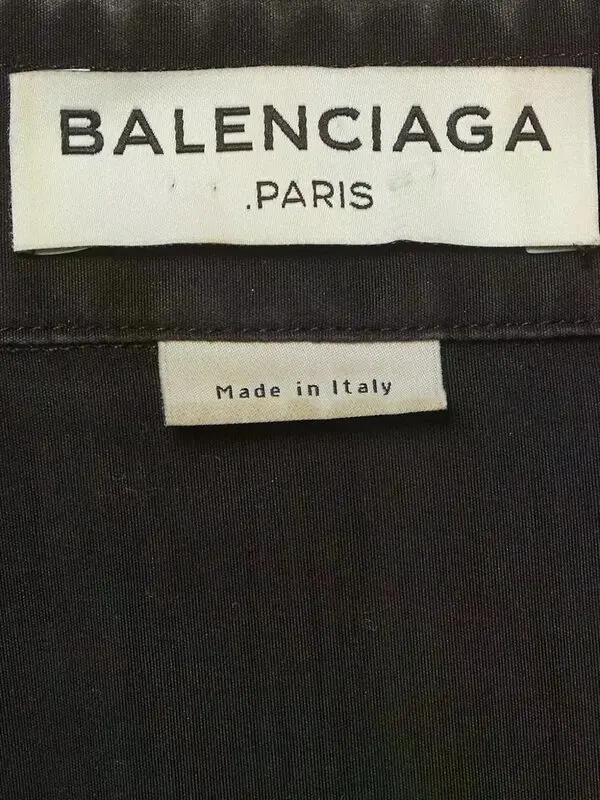 Balenciaga Twisted Button-up Shirt