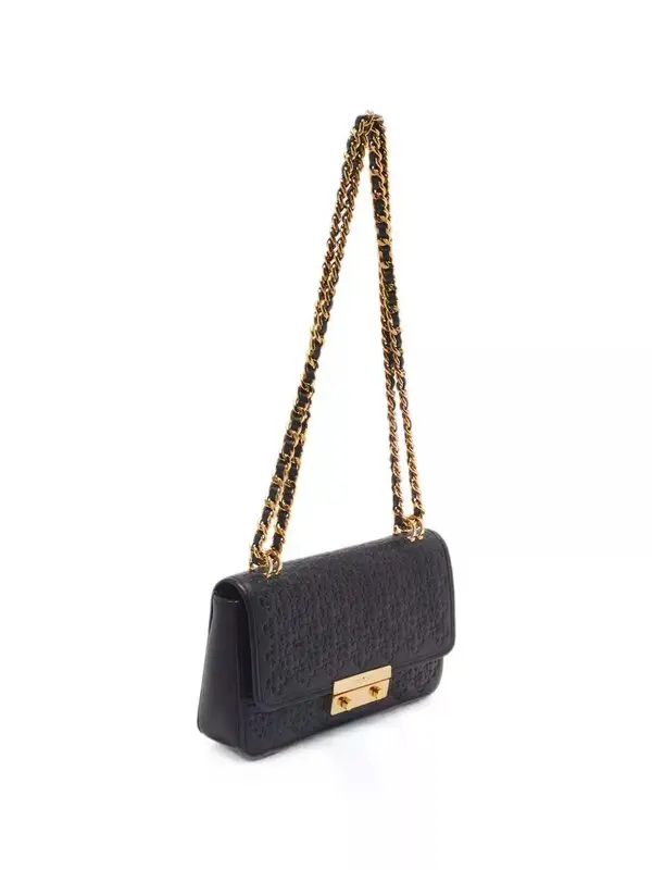 Carolina Herrera Monogram-embossed Shoulder Bag